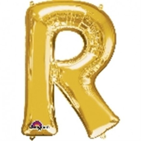 Globo Letra R Gigante | Color Oro